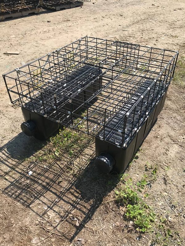 3-Rack Stackable Oyster Cage – Brooks Trap Mill